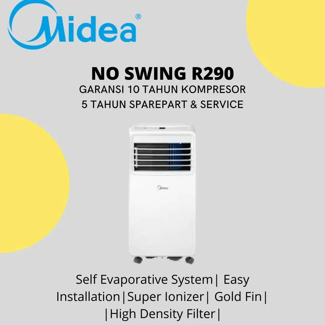 Jual / Harga AC Portable Midea - No Swing - CV Bintang Plasma